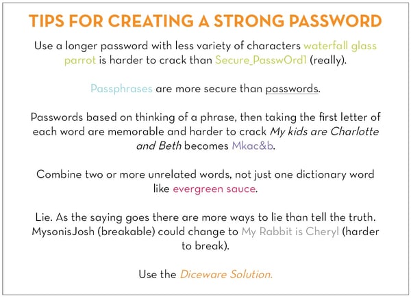 Q How Can I Create An Unbreakable Password