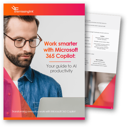 E-BOOK: Work Smarter with Microsoft 365 Copilot | The Missing Link